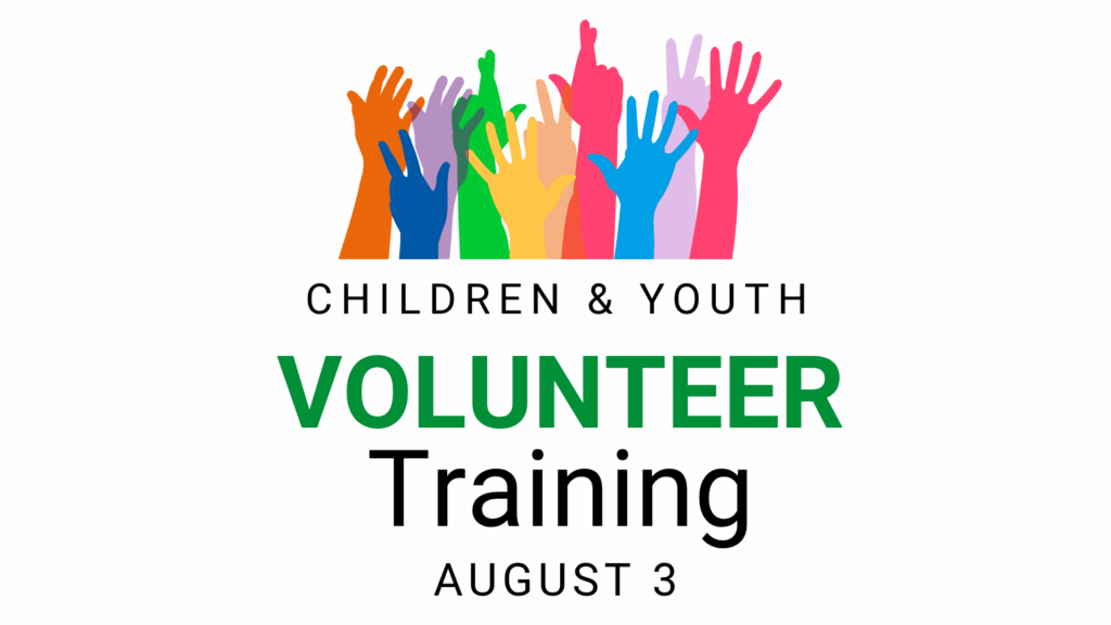 Children and Youth Volunteer Training - Middletown Christian Church